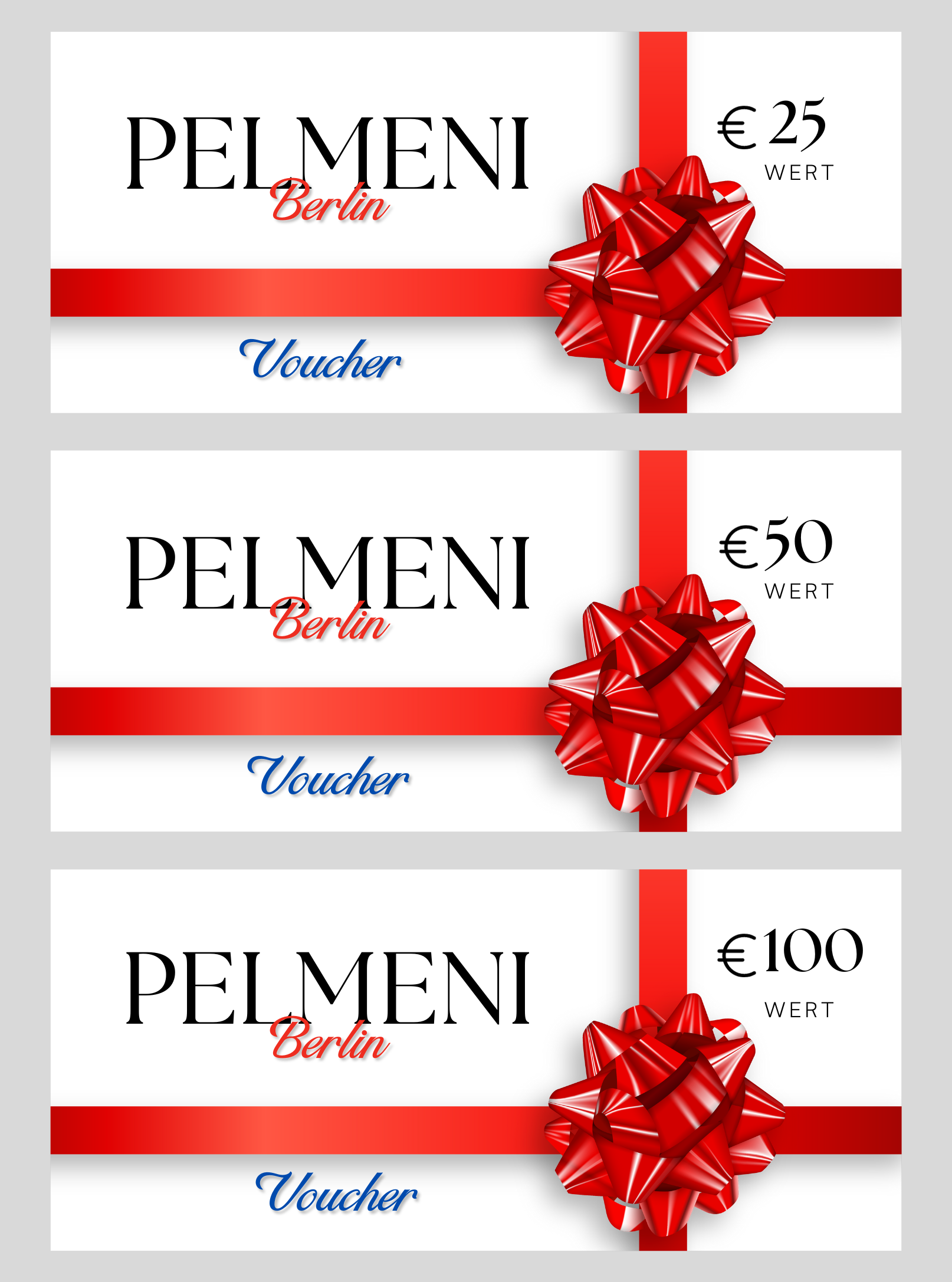 Gift Card 'Pelmeni Berlin – PelmeniBerlin